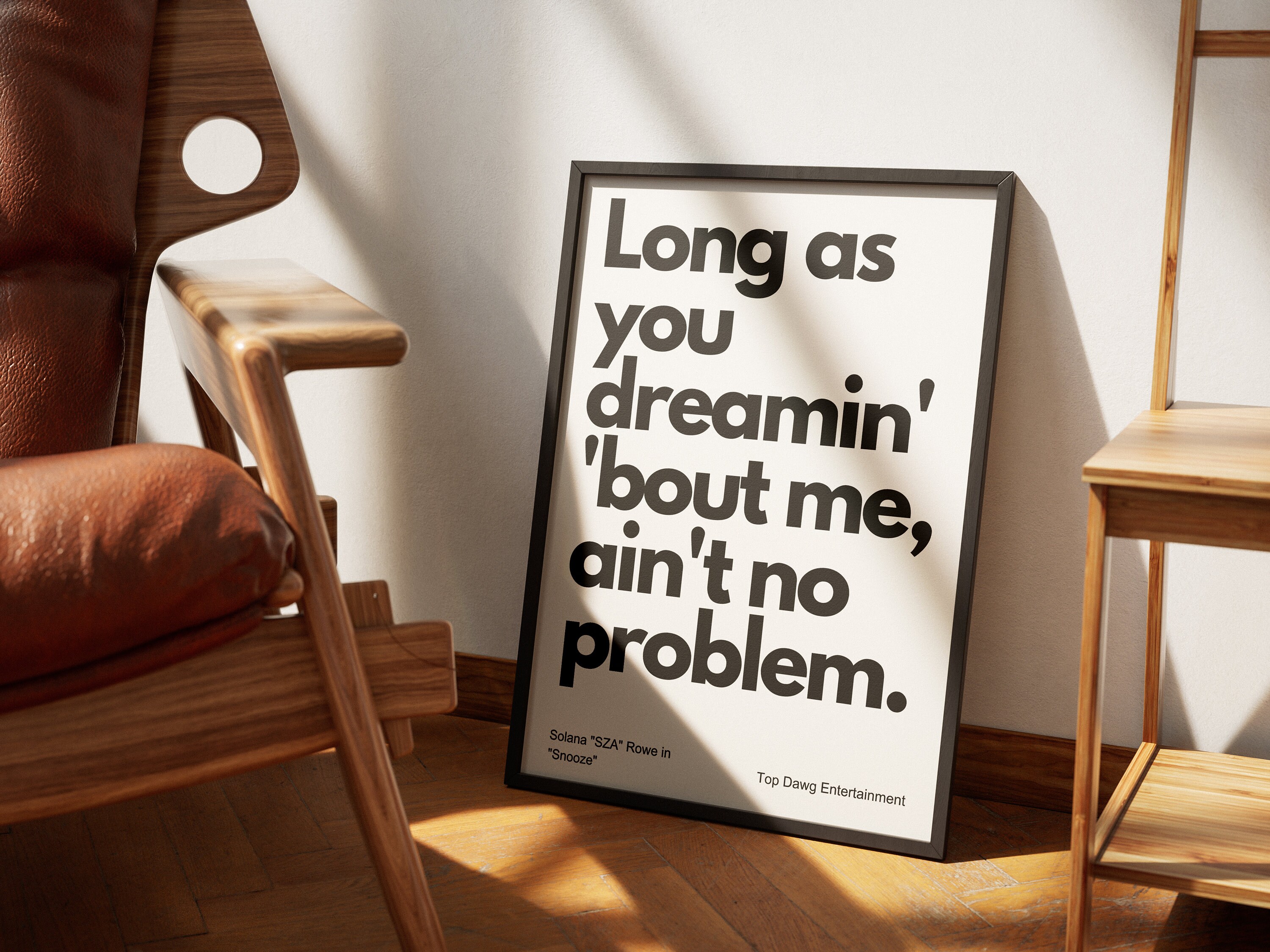 Sza Snooze Lyrics Poster, Minimalist Lyrics, Album Poster, Music ...