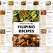 Filipino Digital Cookbook, Filipino Recipe Book, Family Recipe Book ...