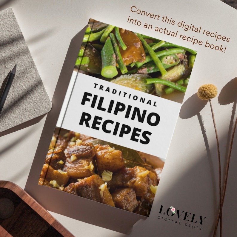 Filipino Digital Cookbook, Filipino Recipe Book, Family Recipe Book ...