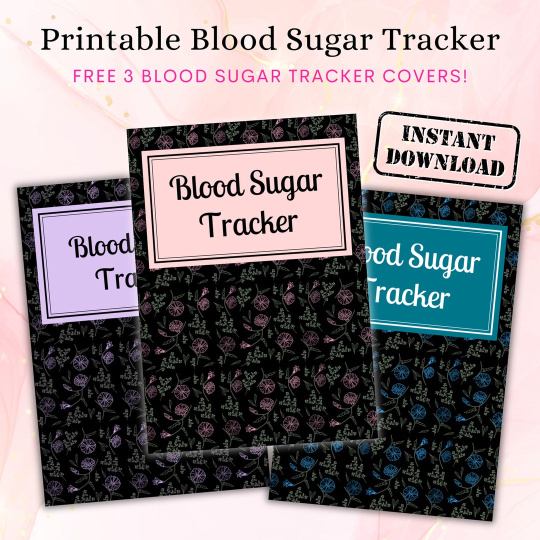 Blood Sugar With Blood Pressure Tracker, Printable Medical Tracker for ...
