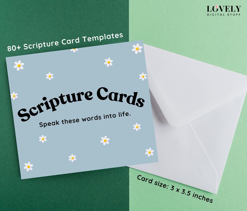 80+ Dusty Blue Scripture Cards: Printable Bible Verses (PDF) - Etsy