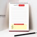 Printable Red Theme Planner Template, 10 Layouts, Instant Download ...