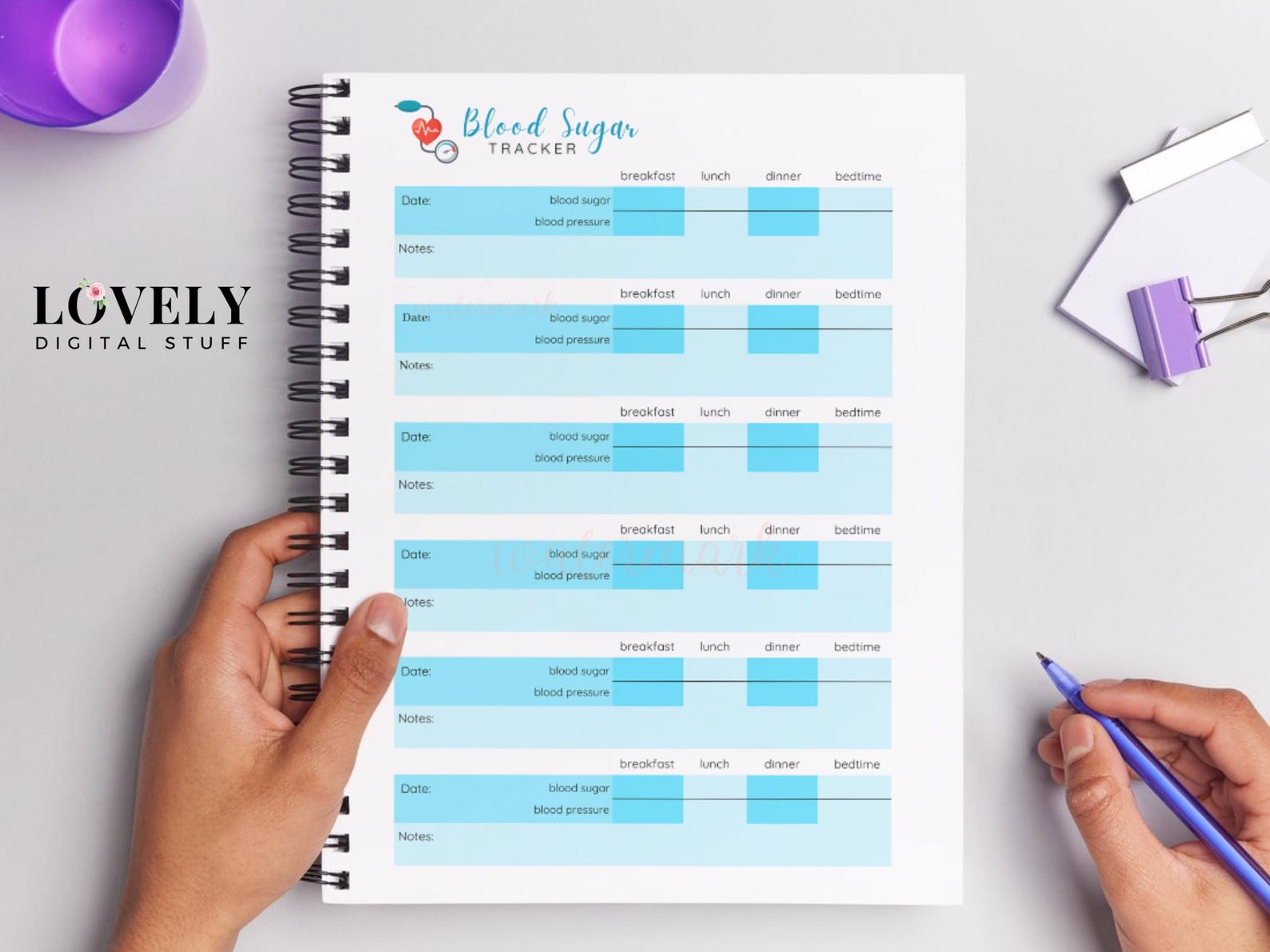 Medical Planner, Printable Health Journal, Include Lab Test Tracker ...
