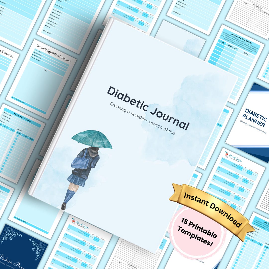 Medical Planner, Printable Health Journal, Include Lab Test Tracker ...