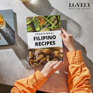 Filipino Digital Cookbook, Filipino Recipe Book, Family Recipe Book ...
