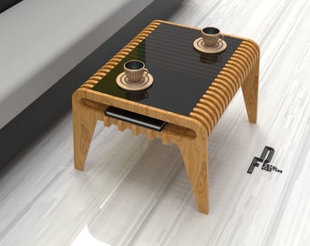 Coffee Table, Parametric Cofee Table, Digital Furniture, Easy Assemble ...