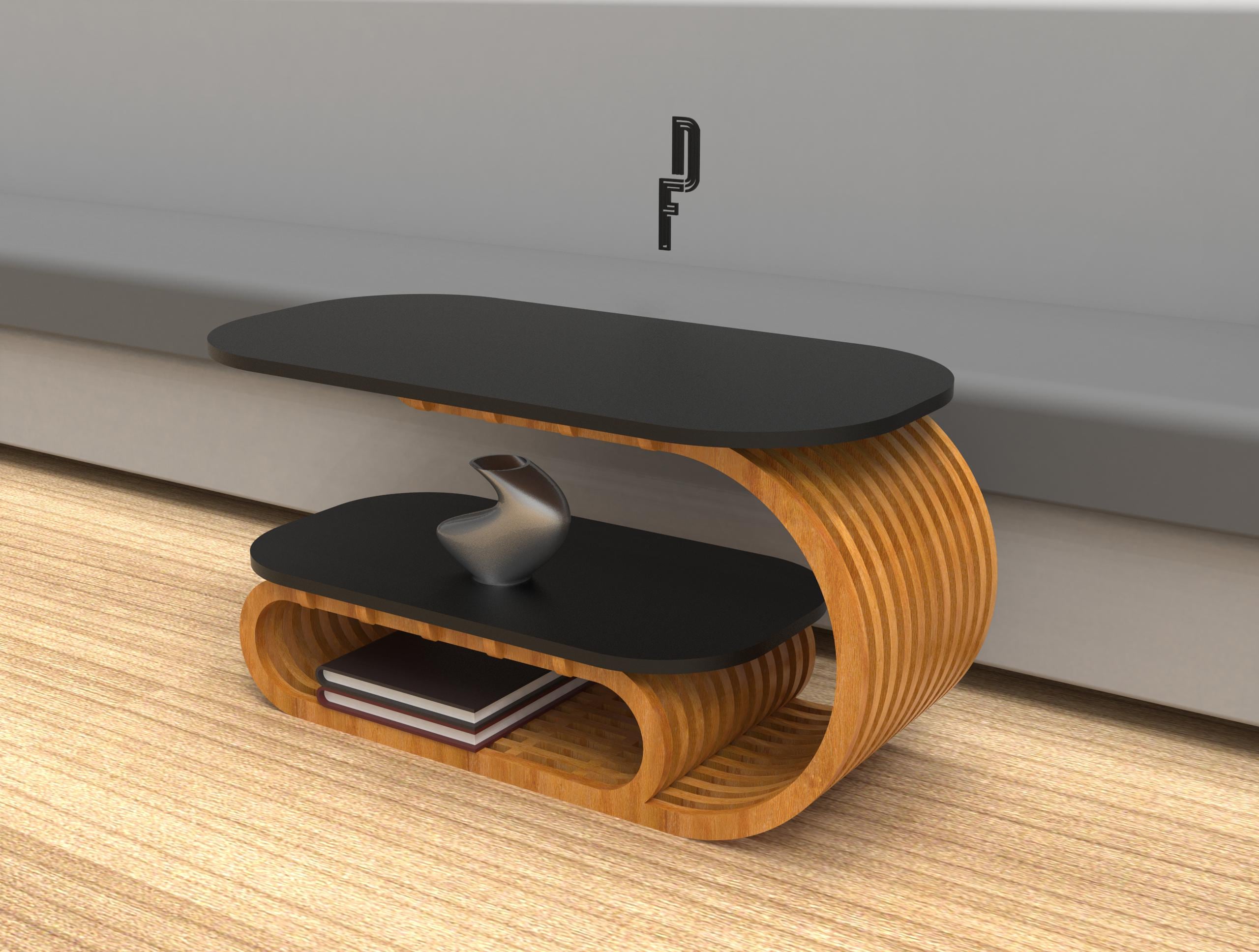 Coffee Table, Parametric Design, Digital Furniture, Minimalist Coffee ...