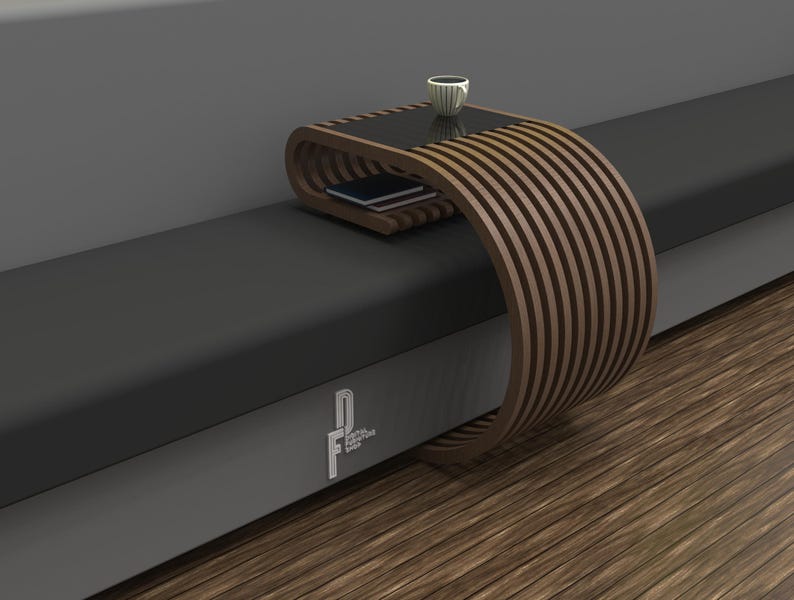 C Shape Sidetable/parametric Sidetable/digital Furniture/easy Assemble ...