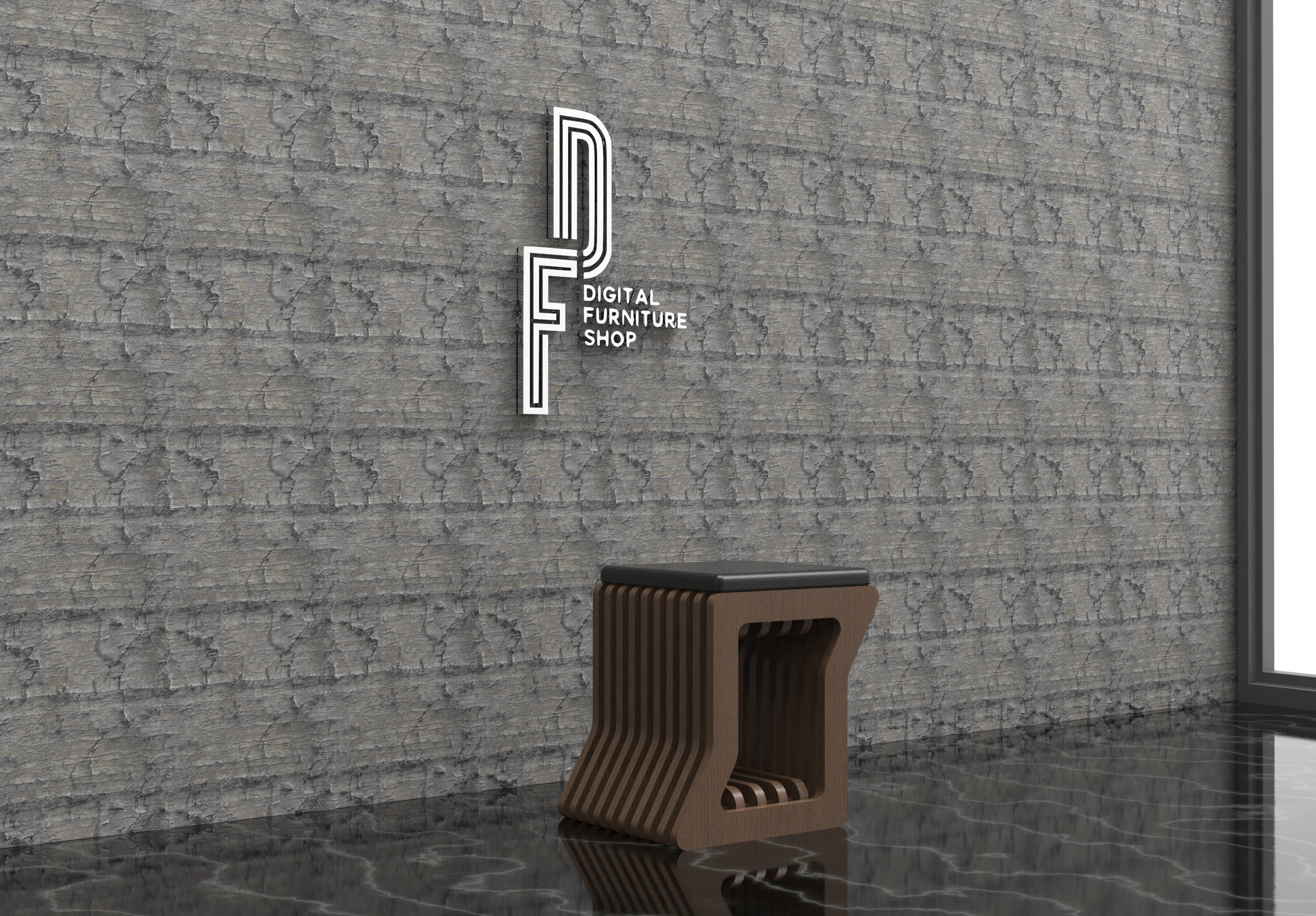 Parametric Stool, Digital Parametric Furniture, Easy Assemble DIY CNC Ready Cutting Files - Etsy