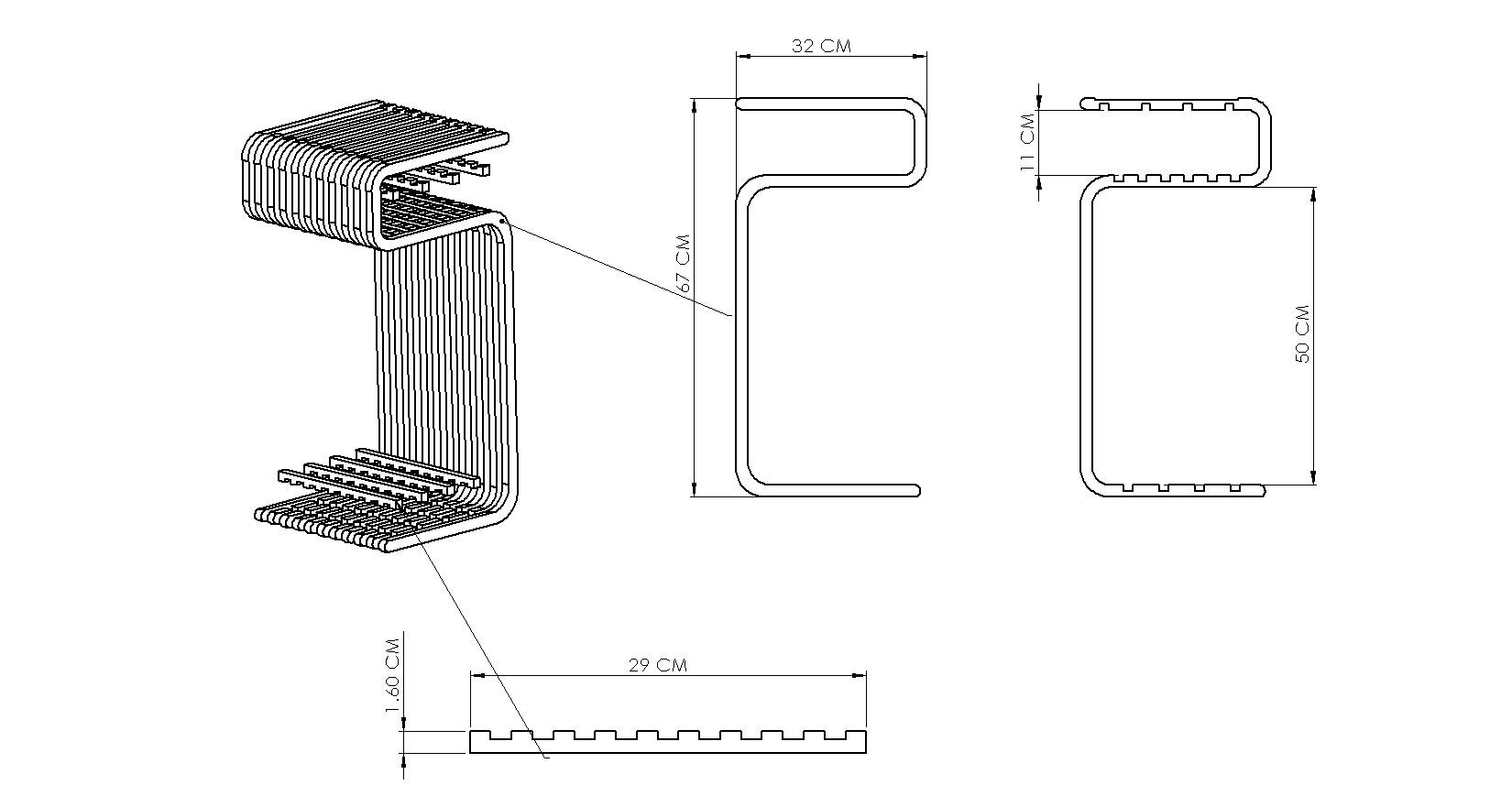 Sidetable/modern Sidetable/digital Furniture/easy Assemble/diy/cnc ...