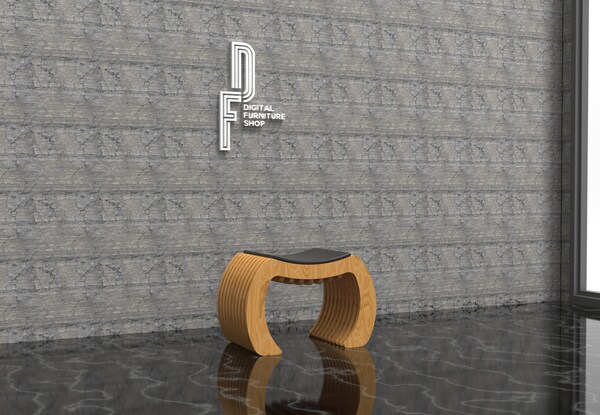 CNC CUTTING FILE Wooden Bar Stool, Cnc Stool, Laser Cut Files, Cnc ...