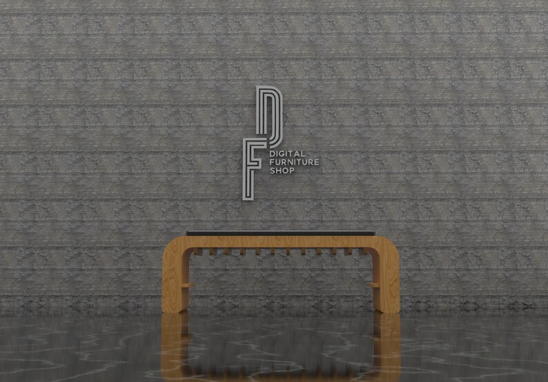 Parametric Bench, Digital Parametric Furniture, Easy Assemble DIY CNC ...