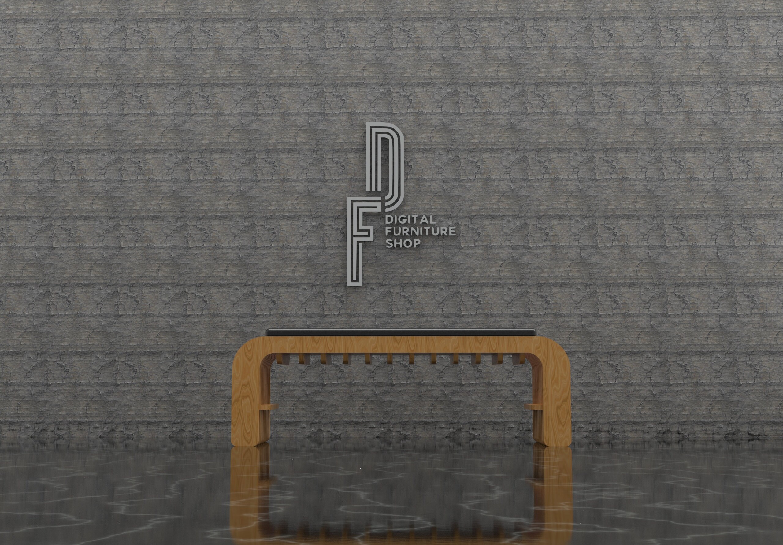 Parametric Bench, Digital Parametric Furniture, Easy Assemble DIY CNC ...