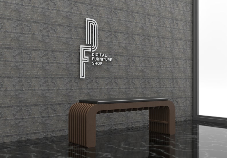 Parametric Bench, Digital Parametric Furniture, Easy Assemble DIY CNC ...