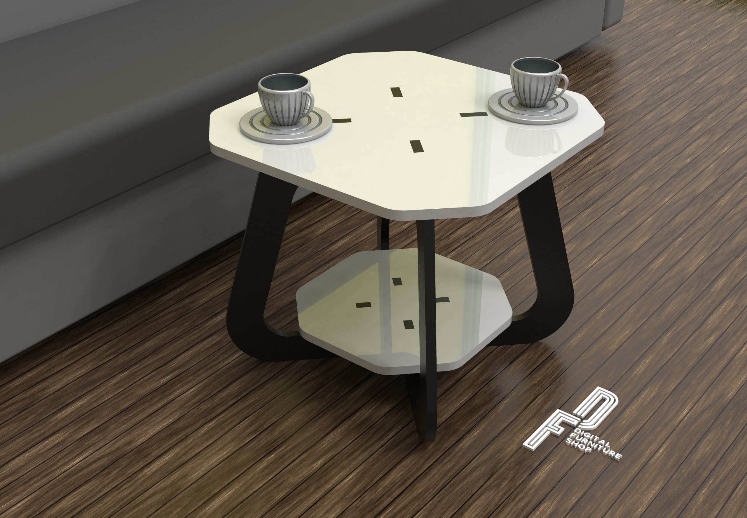 COFFEE Table/modern Coffee Table/digital Furniture/easy Assemble/diy ...