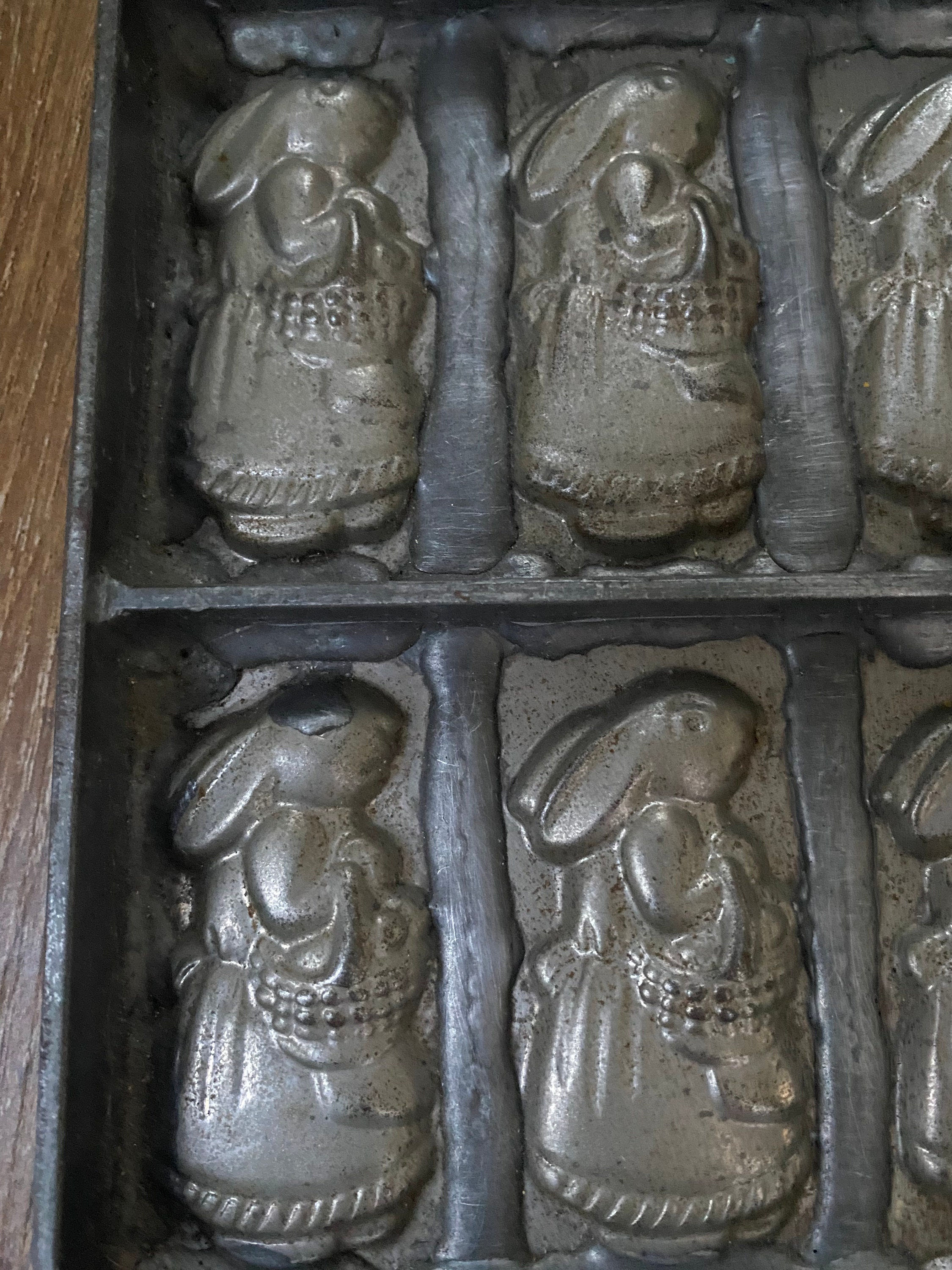 Antique Rabbit Chocolate Mold - Etsy