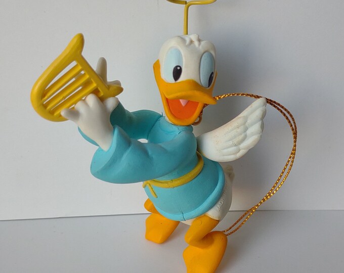 Donald Duck Angel From Disney Christmas Magic Ornament Grolier ...