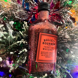 Bulleit Bourbon Frontier Whiskey Bottle Christmas Ornament - Etsy