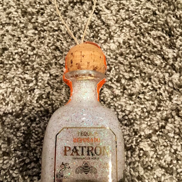 Tequila Bottle Ornament - Etsy