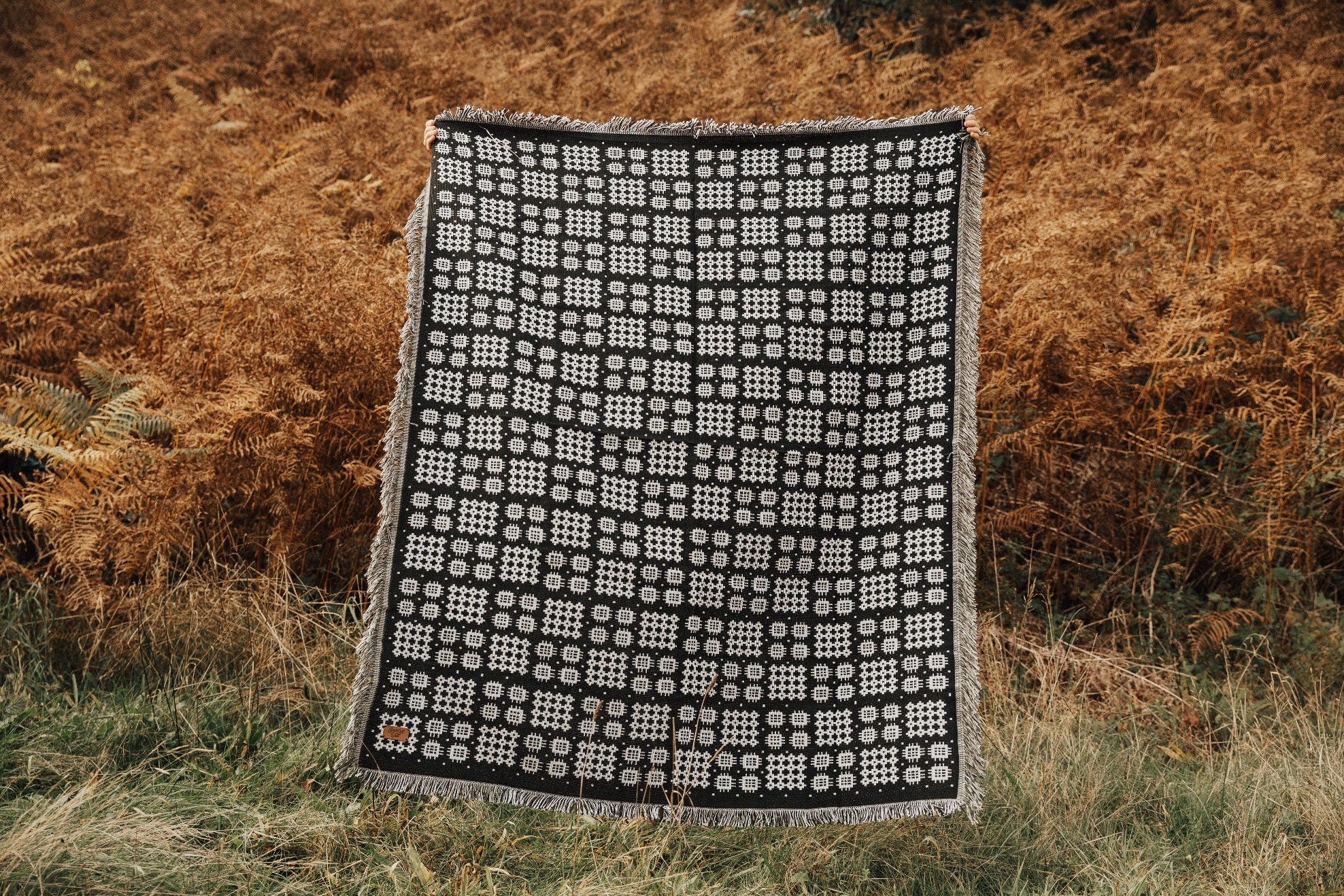 Welsh Blanket | Camp Out West Blanket | Welsh Print Tapestry | Welsh ...
