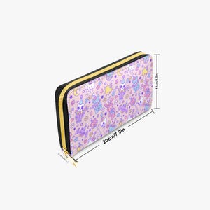 Pastel Goth Clowncore Clown Wallet Kidcore Babycore Faux Leather - Etsy