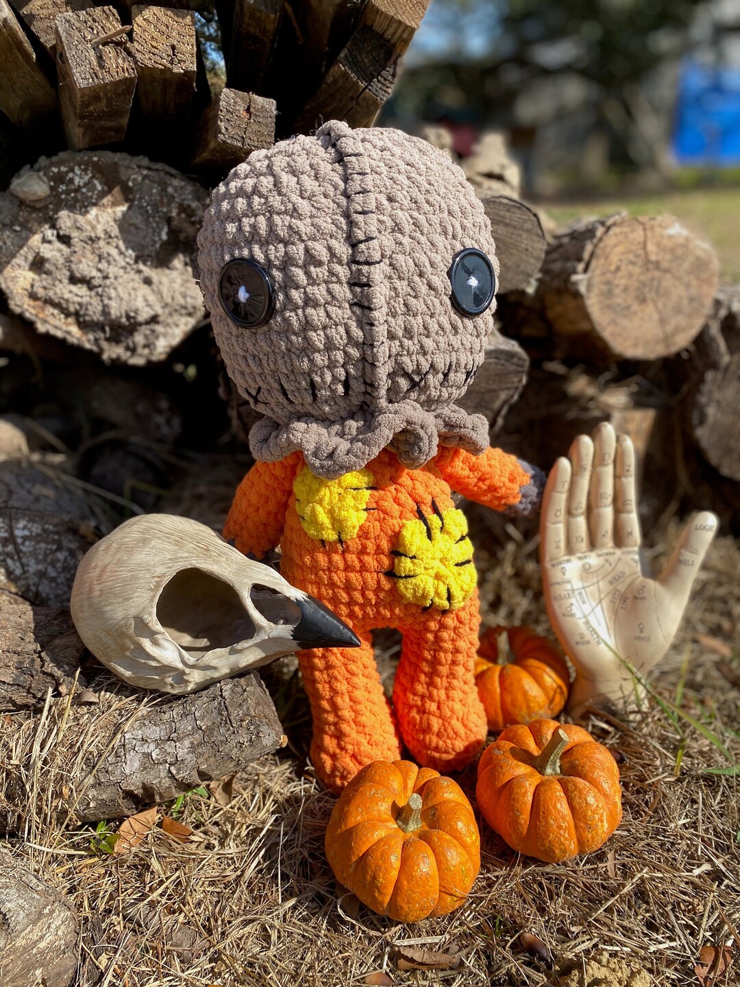 Cuddly Slasher "sam" Inspired Crochet Doll - Ready to Ship - Etsy