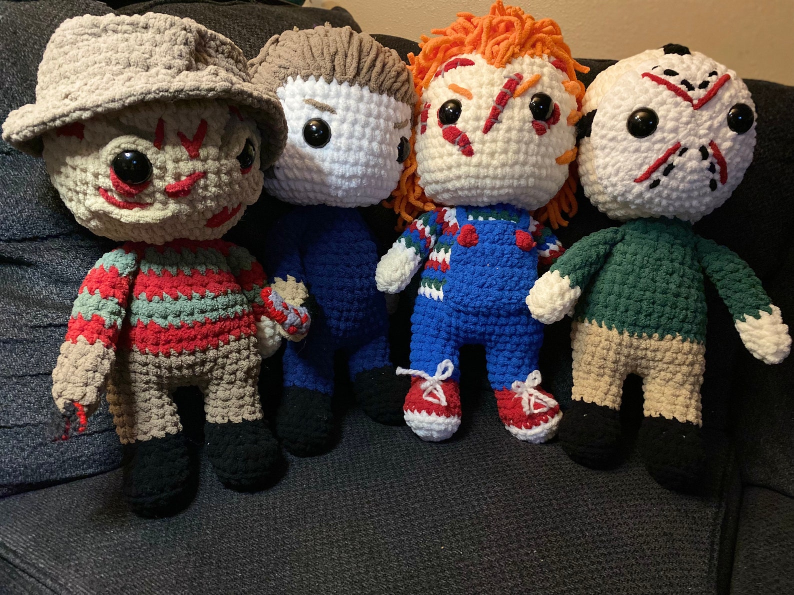 MADE TO ORDER Creepy Cute Horror Cuddly Plushies - Etsy