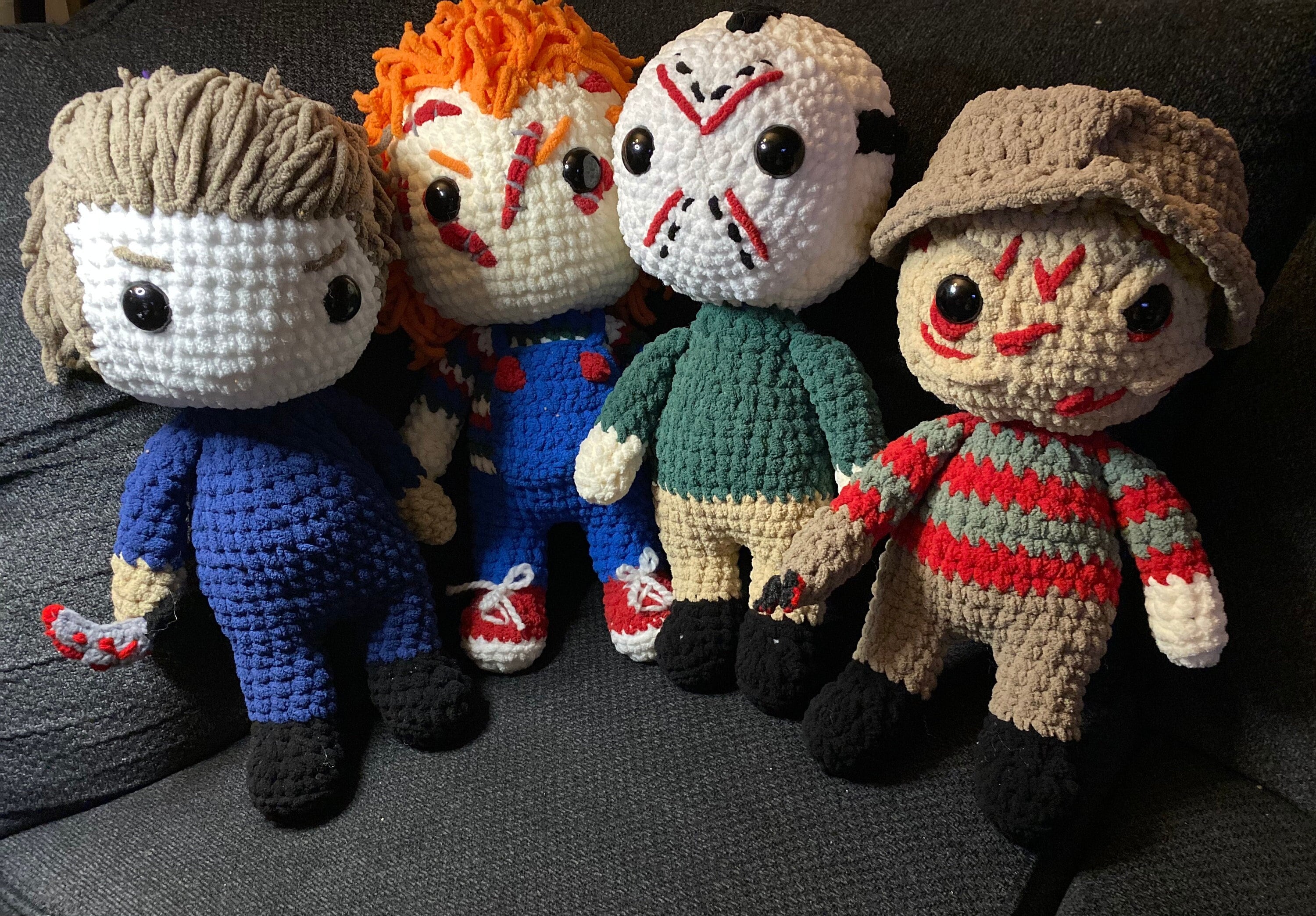 MADE TO ORDER Creepy Cute Horror Cuddly Plushies - Etsy