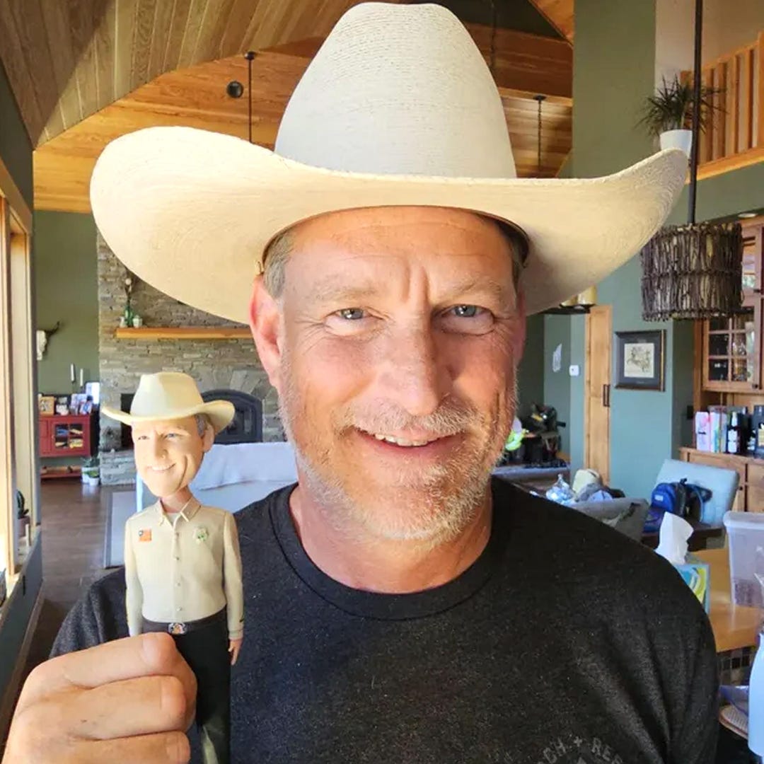 Custom Western Cowboy Bobblehead: Personalized Polymer Clay Figurine - Etsy