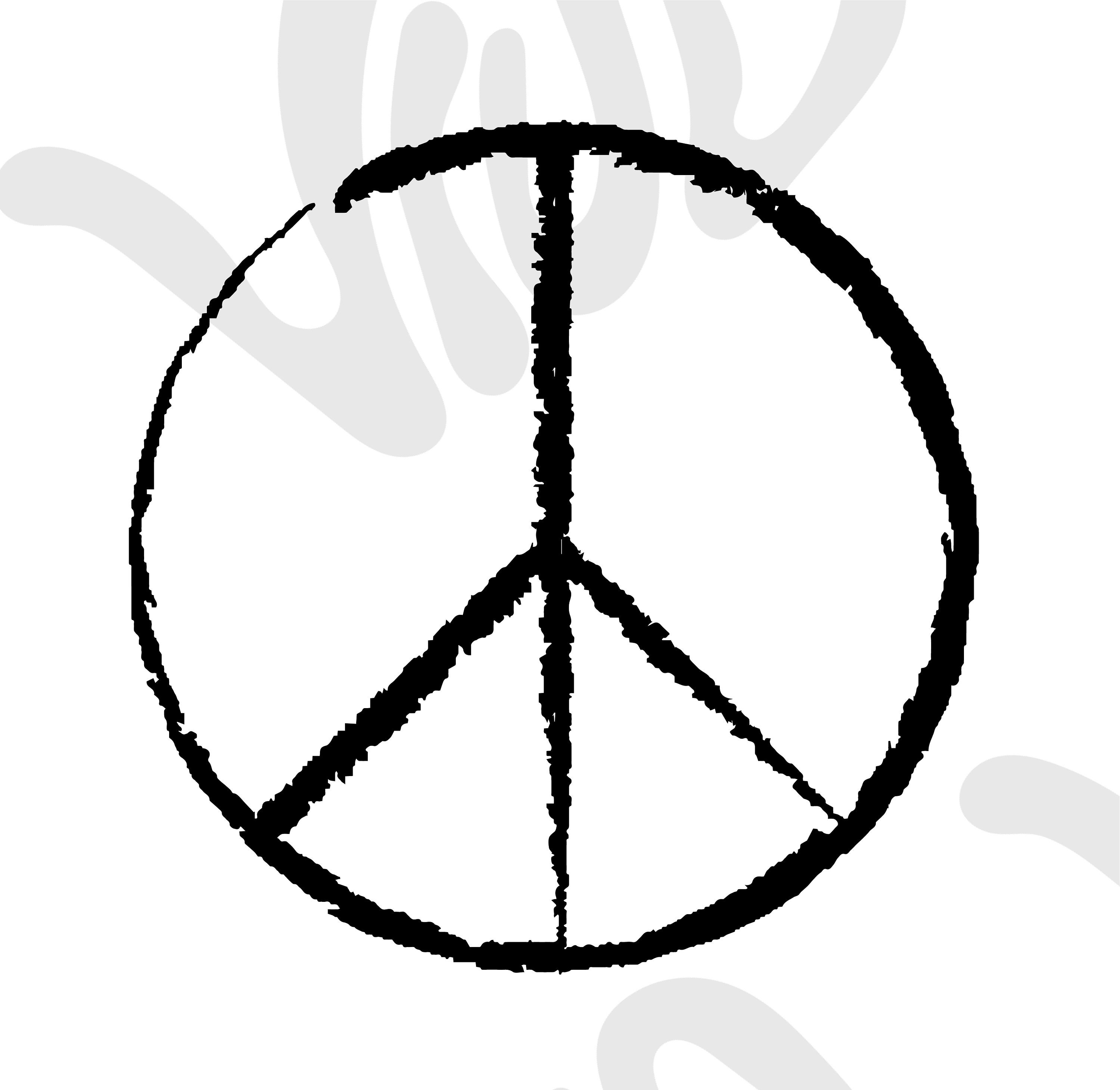 Peace Sign Svg Png Dfx Peace Sign Svg Cricut Peace Sign Clipart Peace Symbol Svg Etsy