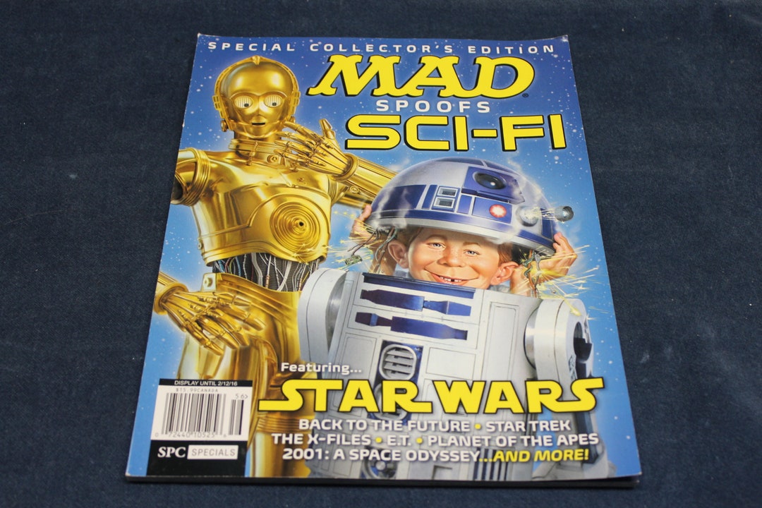MAD Magazine Spoofs Star Wars & Other Sci-fi Special Collector's ...