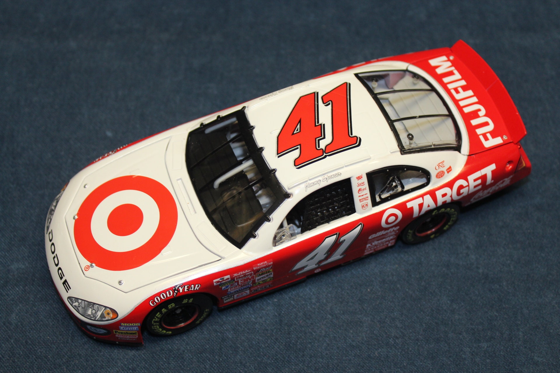 NASCAR Jimmy Spencer 41 Target Racing 1:24 Scale Diecast Car - Etsy