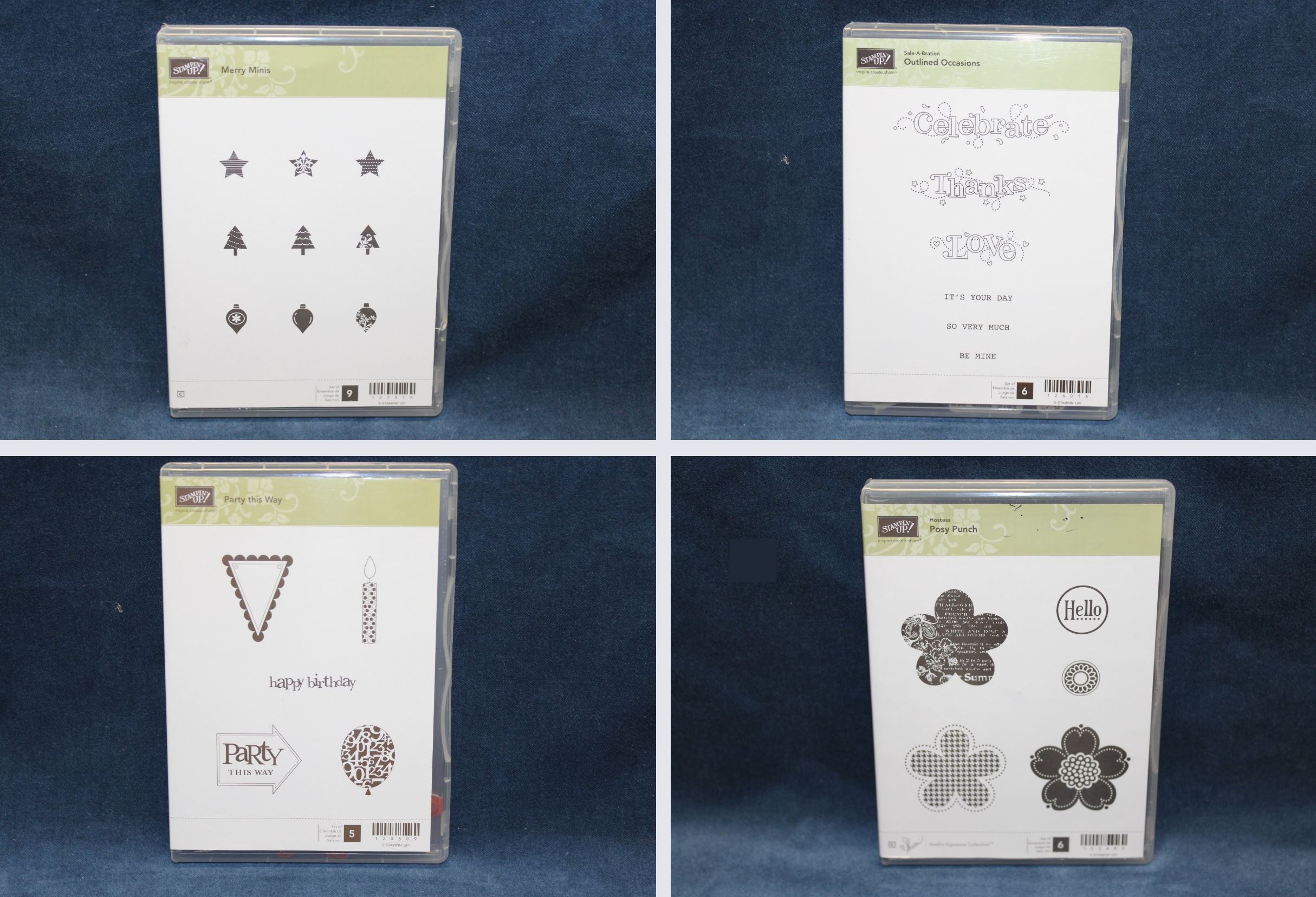 Stampin' up Stamp Sets Choose Your Sets Variety Stamp Sets, Themed ...