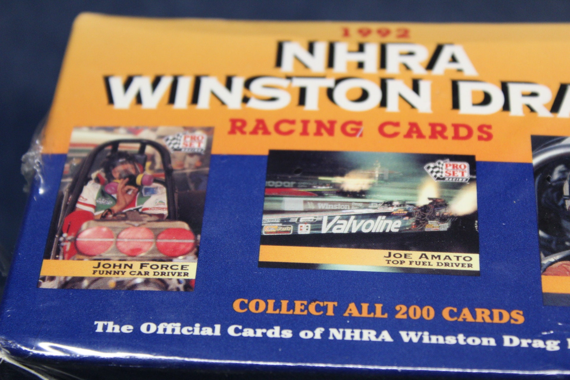 Pro Set Racing 1992 NHRA Winston Drag Racing Trading Cards Sealed Box ...