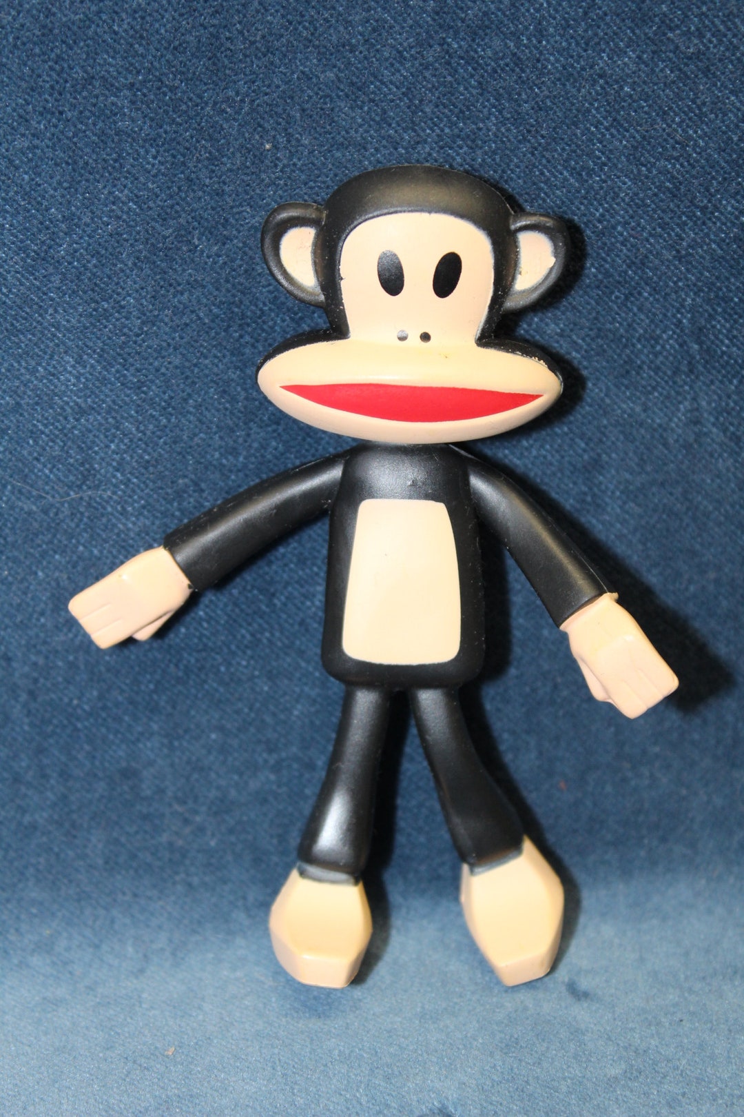Bendable Paul Frank Monkey Rubber Toy Figure Mcdonalds Happy Meal Toy ...