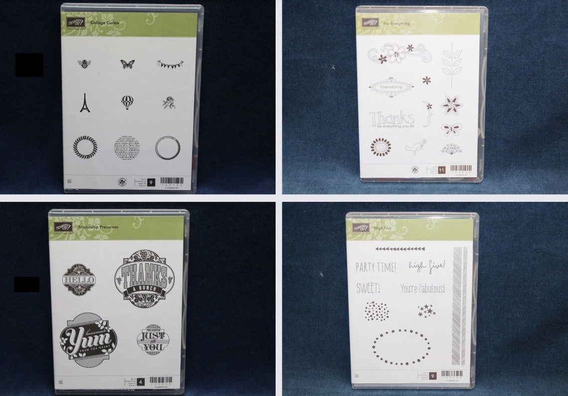 Stampin' up Stamp Sets Choose Your Sets Variety Stamp - Etsy