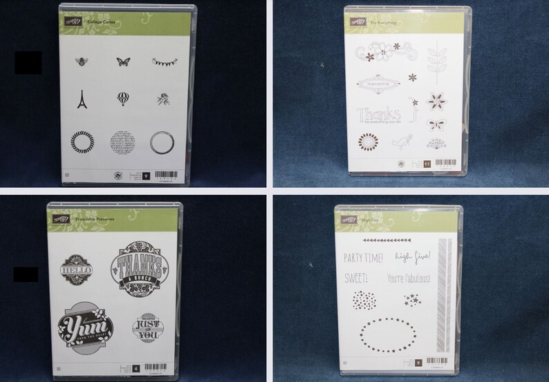 Stampin' up Stamp Sets Choose Your Sets Variety Stamp Sets, Themed ...