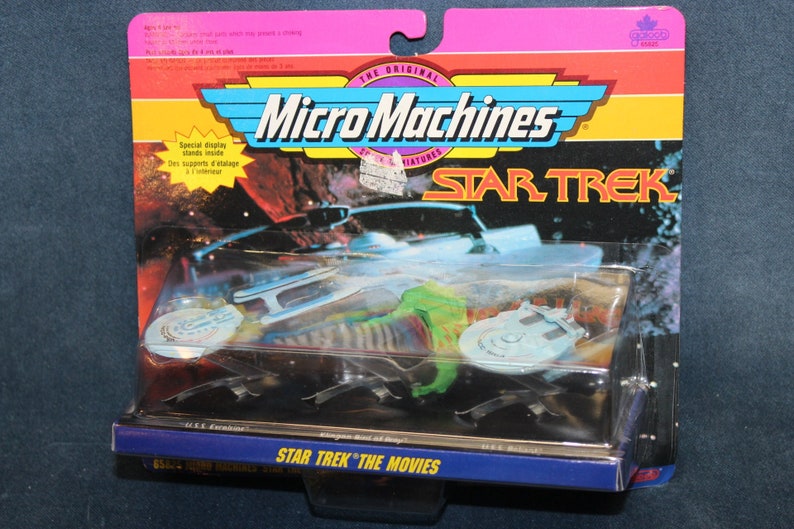Micro Machines Collector Star Trek Movie and TV Adventures Ships - Etsy