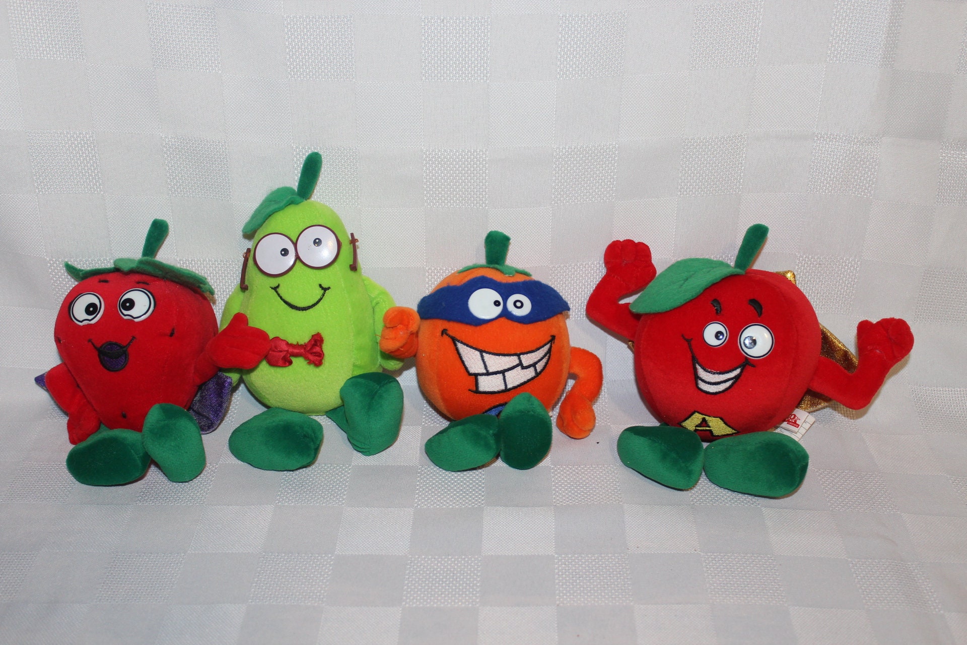 Vintage Veggie Friends Seedies, Fruit Friends Seedies, Nutra Fruit ...