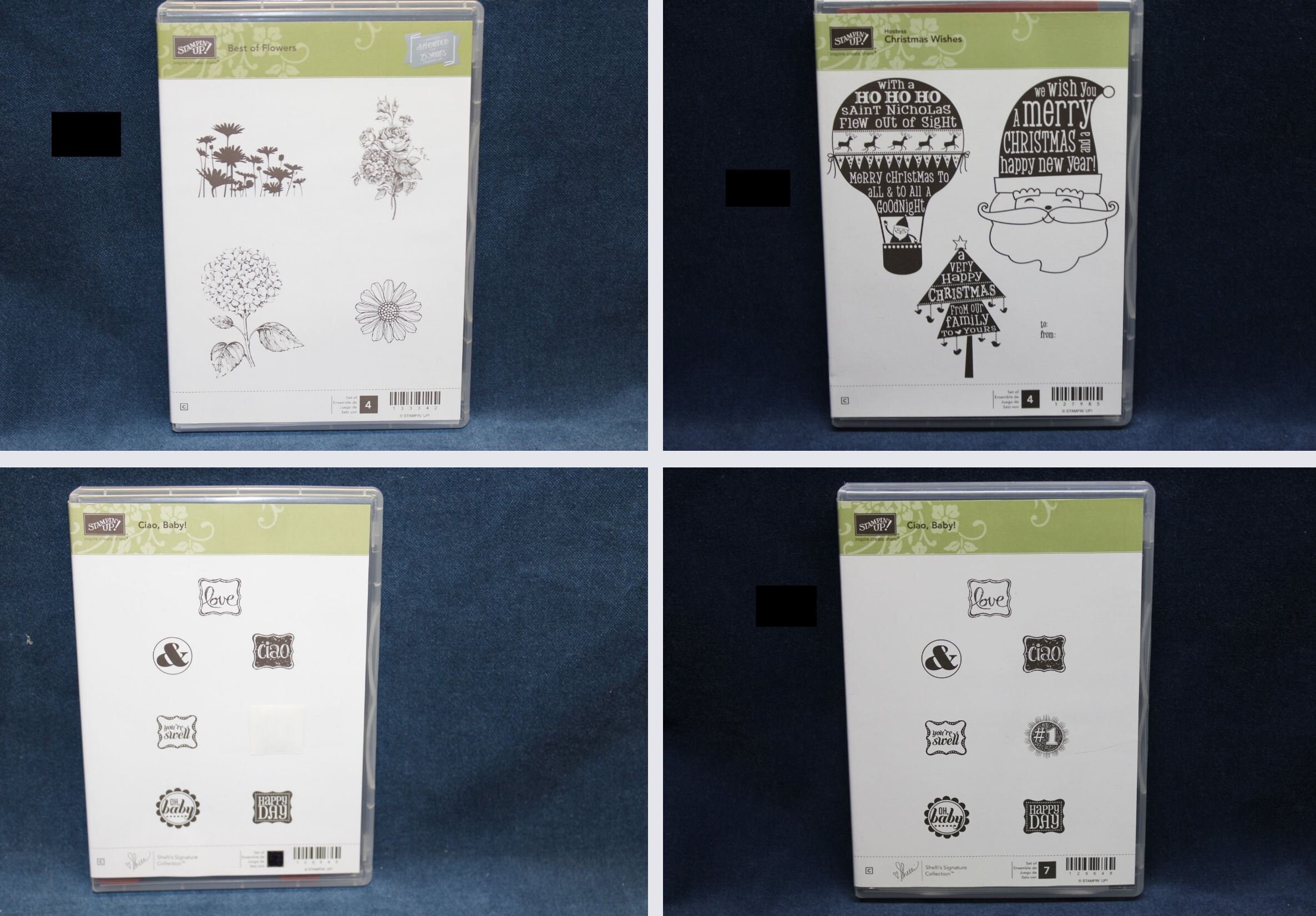 Stampin' up Stamp Sets Choose Your Sets Variety Stamp Sets, Themed ...
