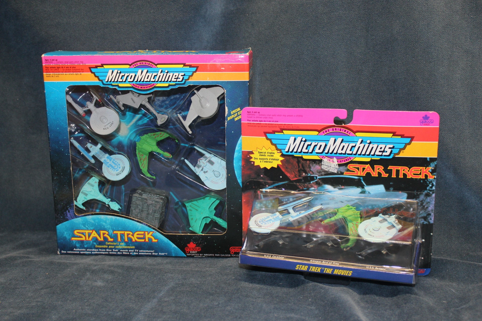 Micro Machines Collector Star Trek Movie and TV Adventures - Etsy