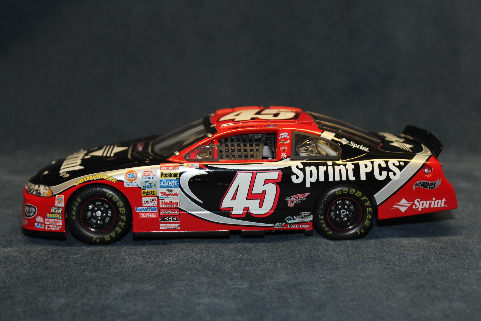 NASCAR Kyle Petty 45 Sprint PCS Racing 1:24 Scale Diecast Car - Etsy