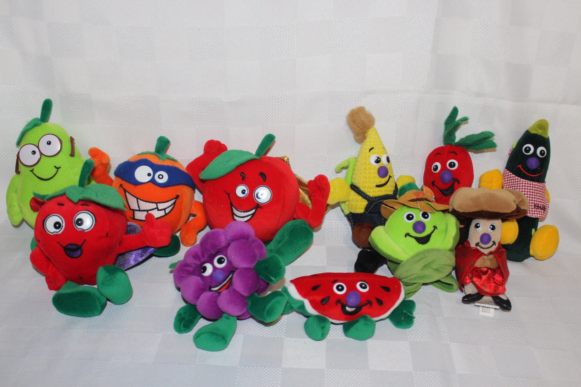 Vintage Veggie Friends Seedies, Fruit Friends Seedies, Nutra Fruit ...