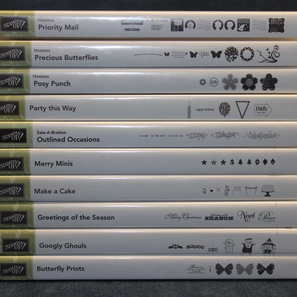 Stampin up Stamps - Etsy