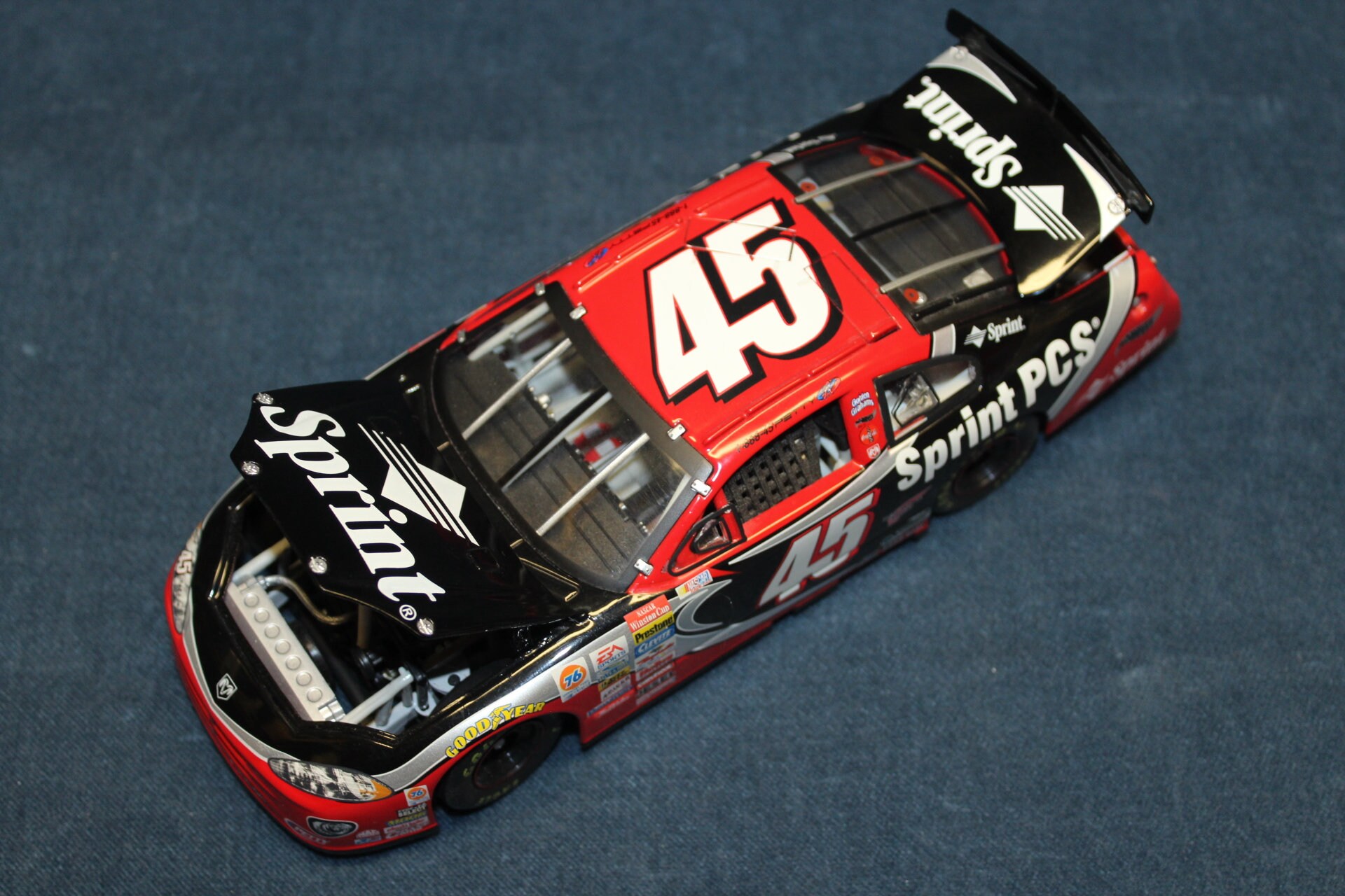 NASCAR Kyle Petty 45 Sprint PCS Racing 1:24 Scale Diecast Car - Etsy