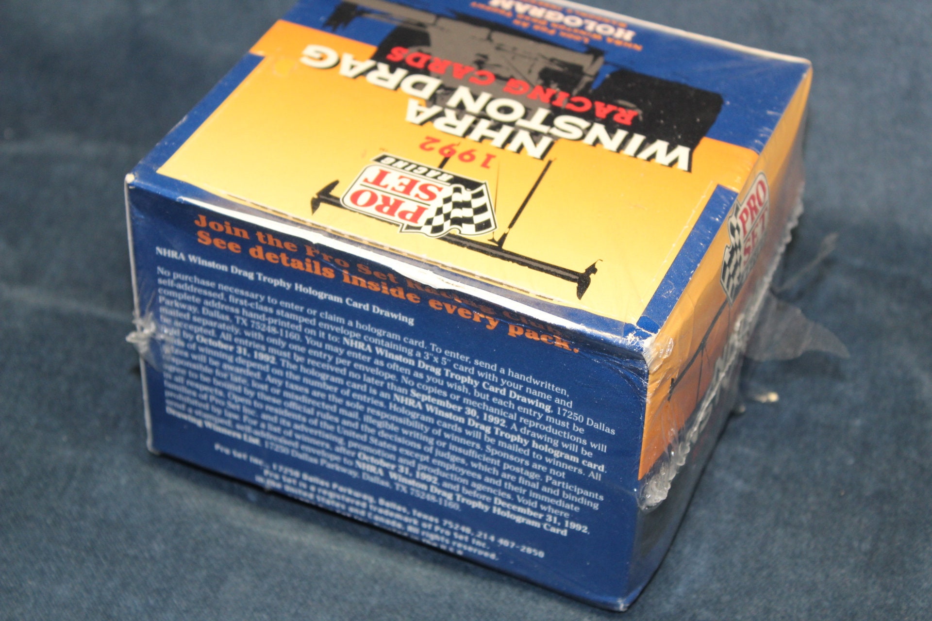 Pro Set Racing 1992 NHRA Winston Drag Racing Trading Cards Sealed Box ...