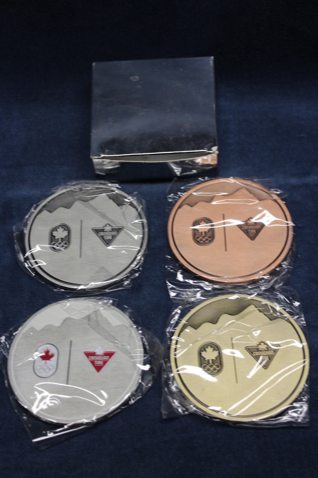 Collector Olympic Medals Drink Coaster Set - Etsy