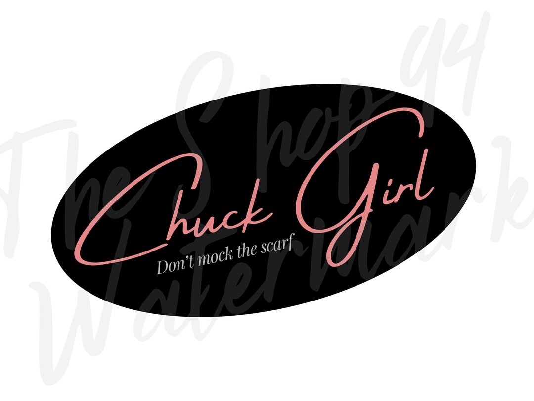 Chuck Girl - PNG - Etsy