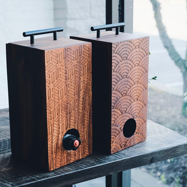 Custom Wine Box - Etsy