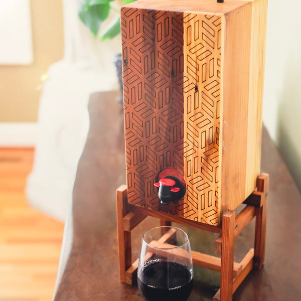 Boxed Wine Cover - Etsy